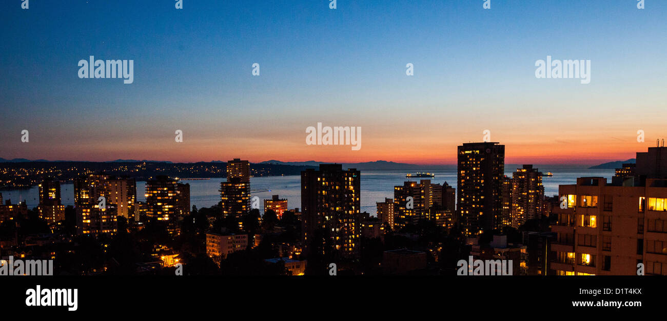Vancouver aerial hi-res stock photography and images - Alamy