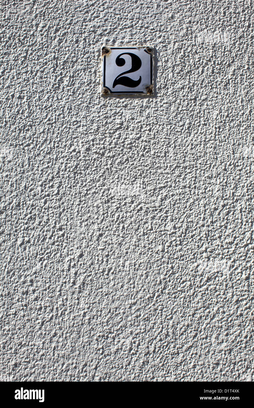 House Number 2 Stock Photo - Alamy