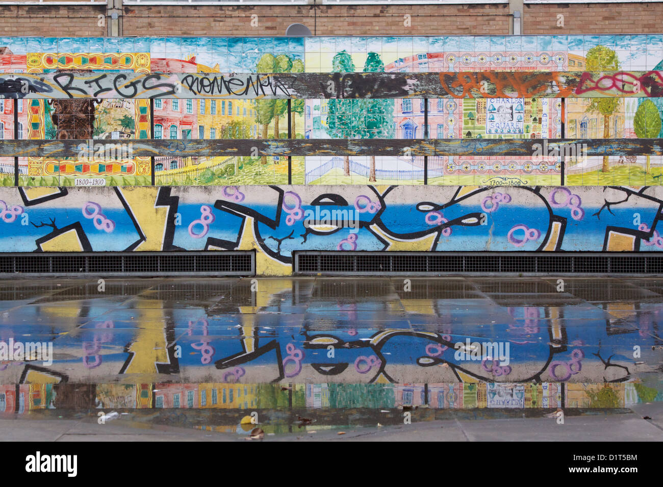 Graffiti in london old street hi-res stock photography and images - Alamy