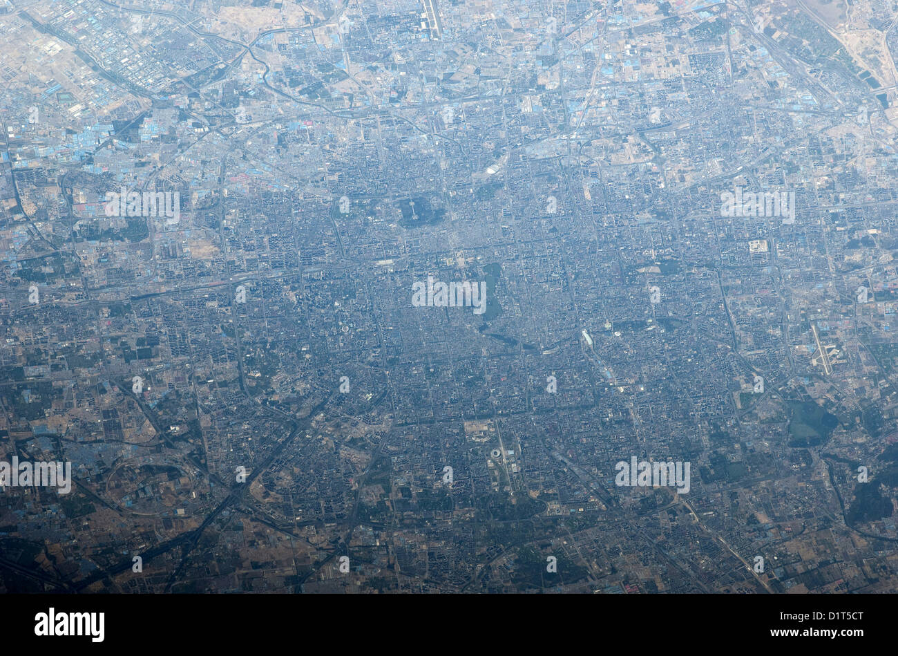 Aerial view beijing china hi-res stock photography and images - Alamy