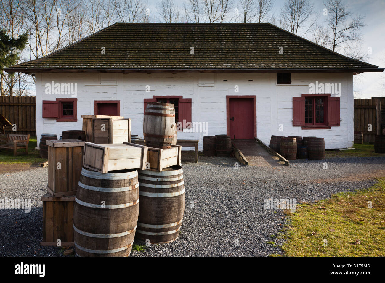 Canada, British Columbia, Vancouver, Langley, Fort Langley National ...
