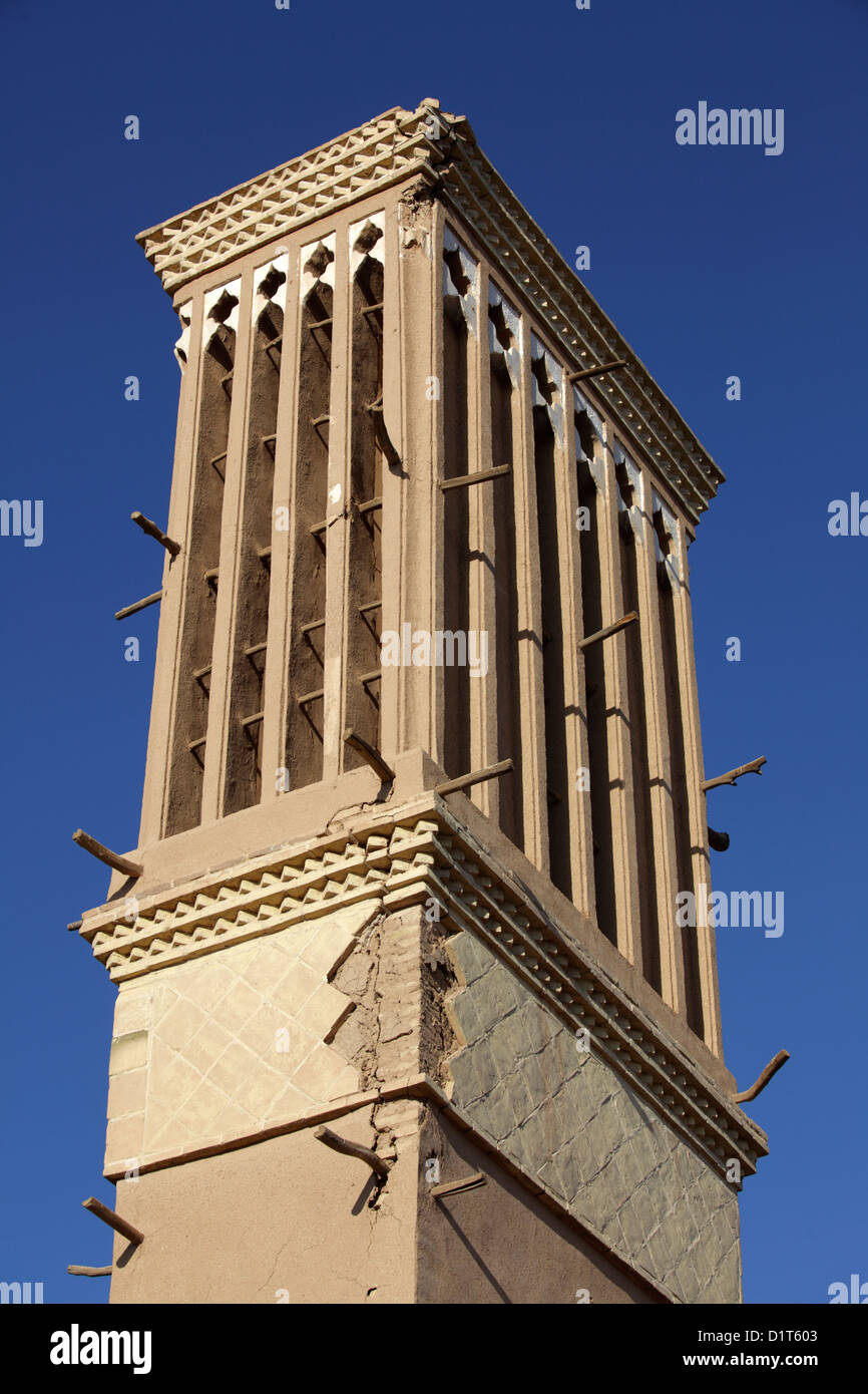 Traditional Windcatcher (Badgir), Yazd, Iran Stock Photo - Alamy