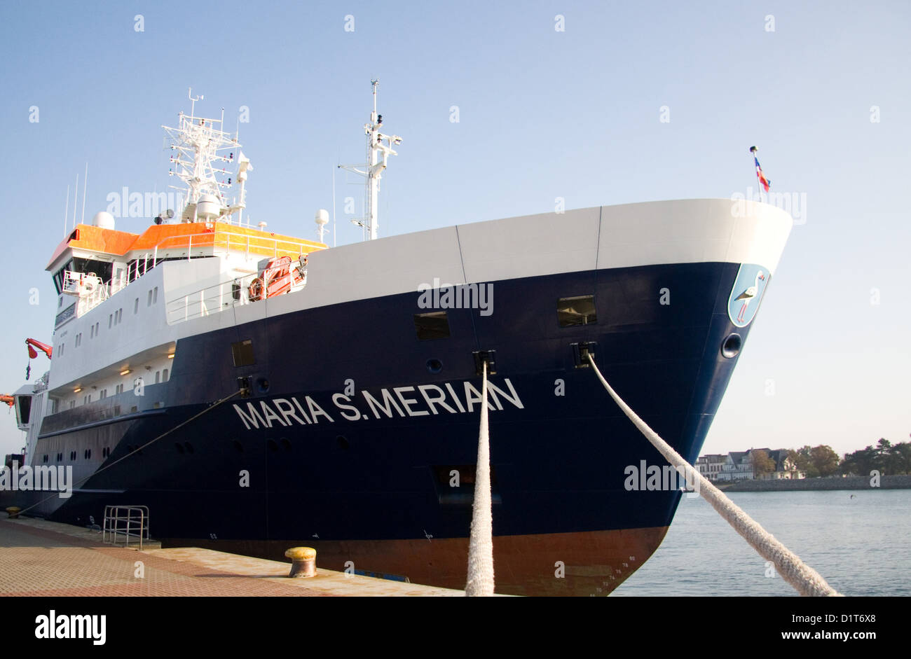 Warnemuende, Germany, research vessel Maria S. Merian Stock Photo - Alamy