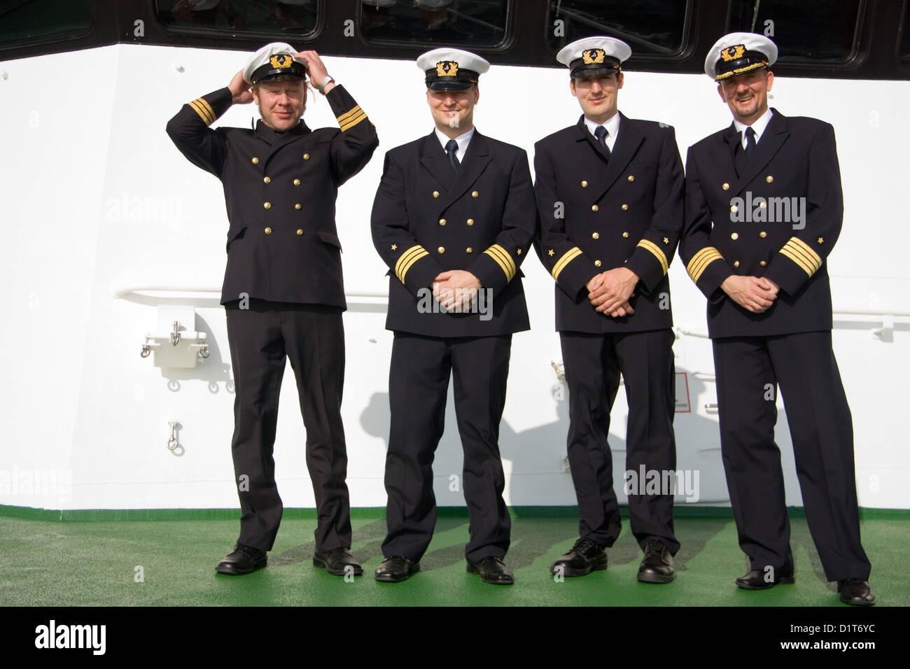 Ship captain uniform hi-res stock photography and images - Alamy