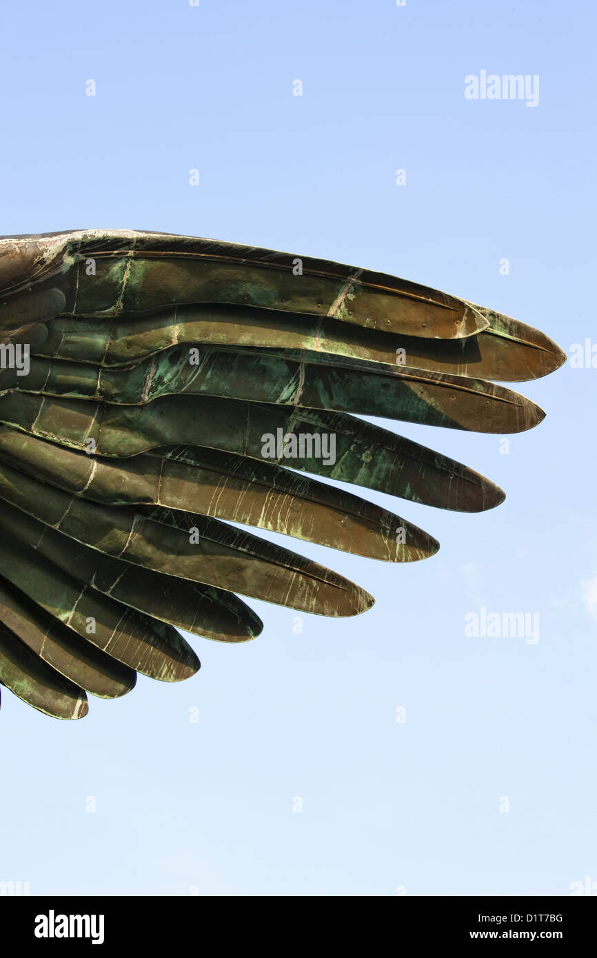 Turul bird (Turul madar) near Tatabanya, Hungary. Created by Gyula ...