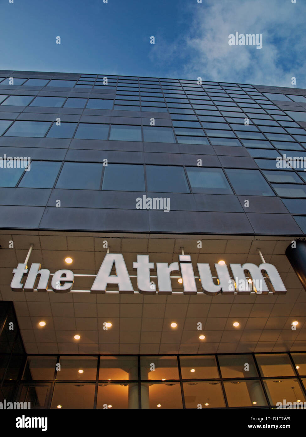 Facade of the Atrium, 1 Harefield Road, Uxbridge, Middlesex, London ...