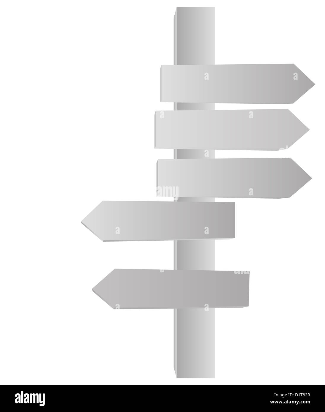 Opposite directions direction Cut Out Stock Images & Pictures - Alamy