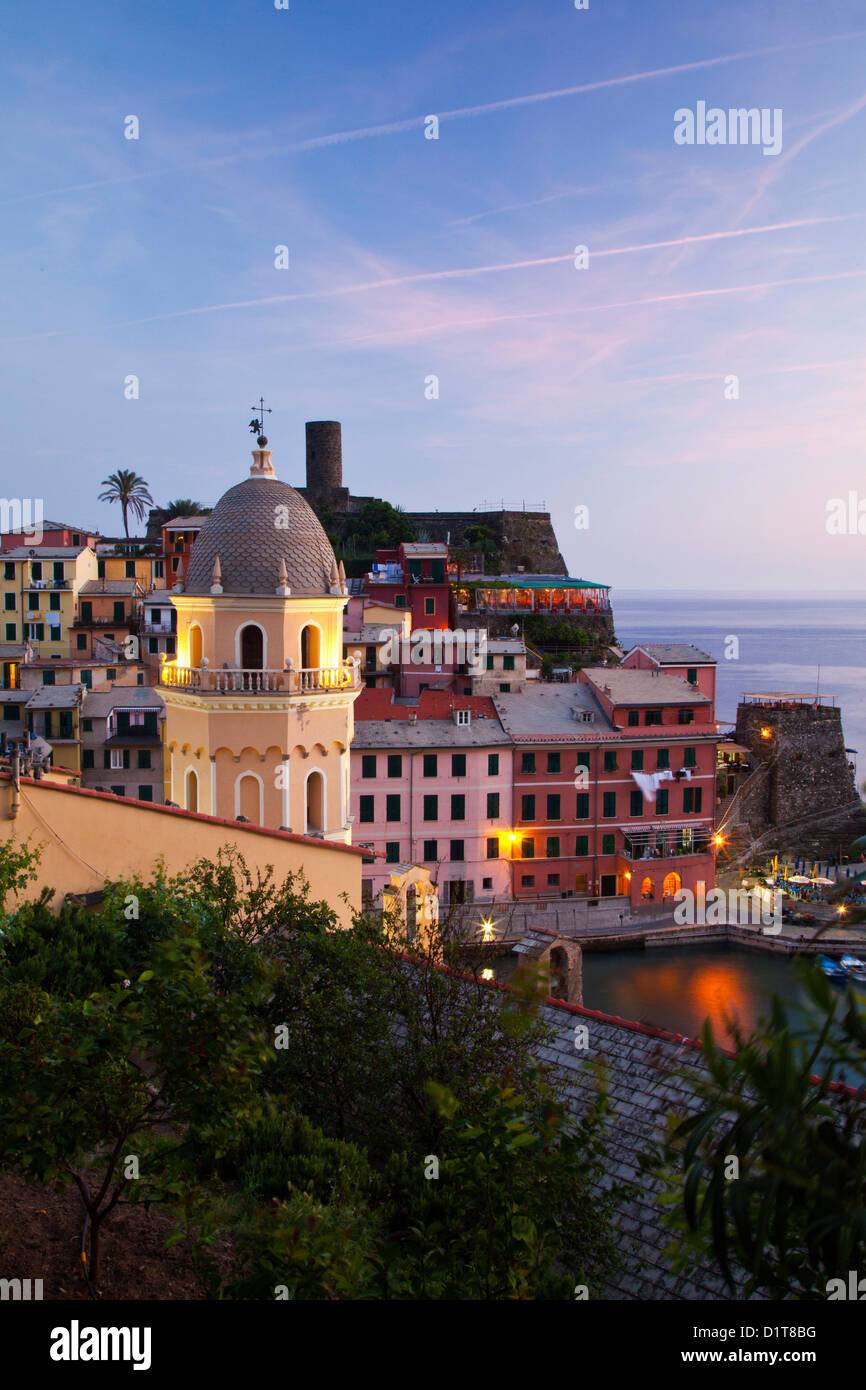 Europe. Italy. Vernazza Stock Photo - Alamy
