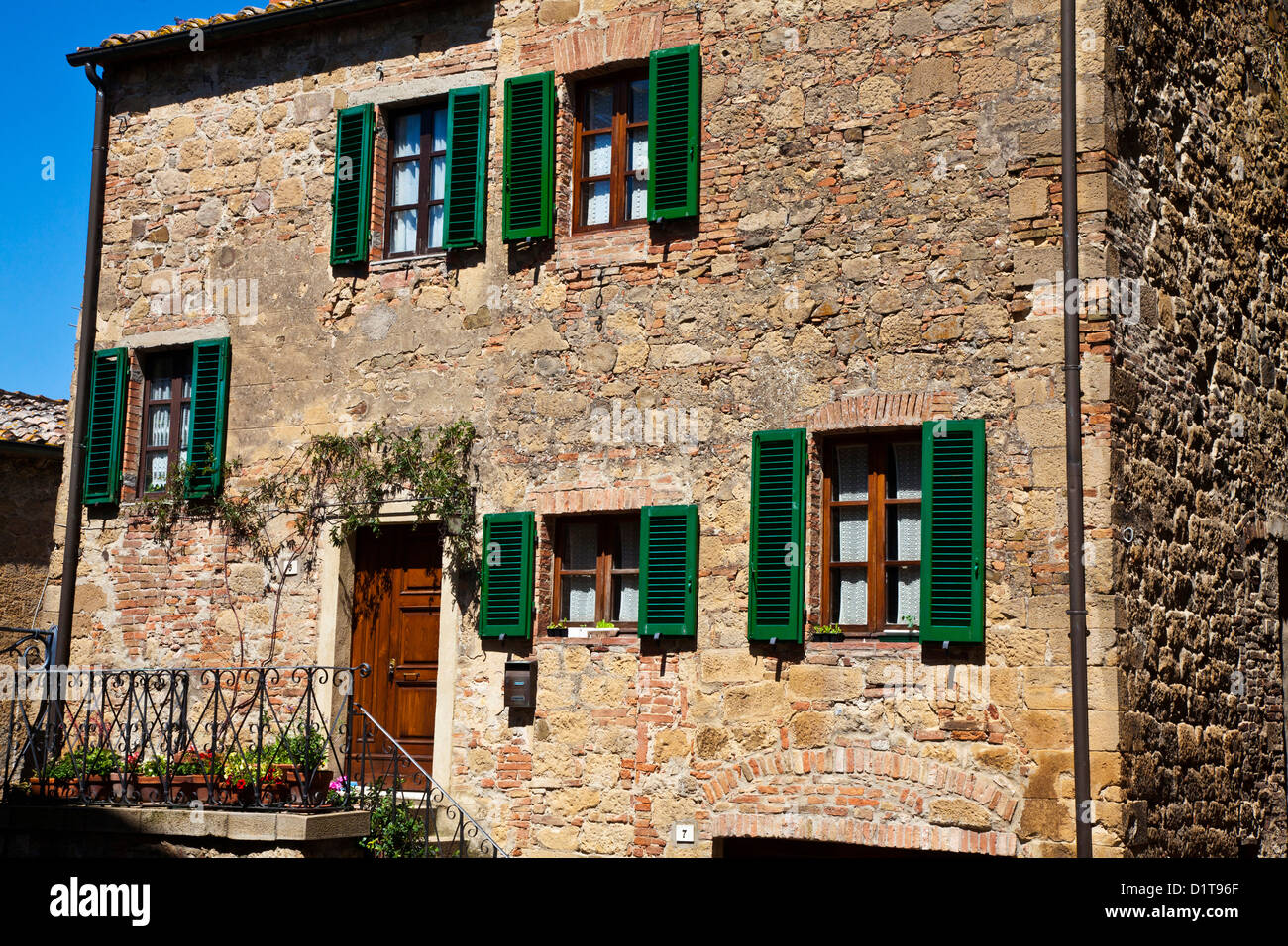 Italian Houses With Shutters