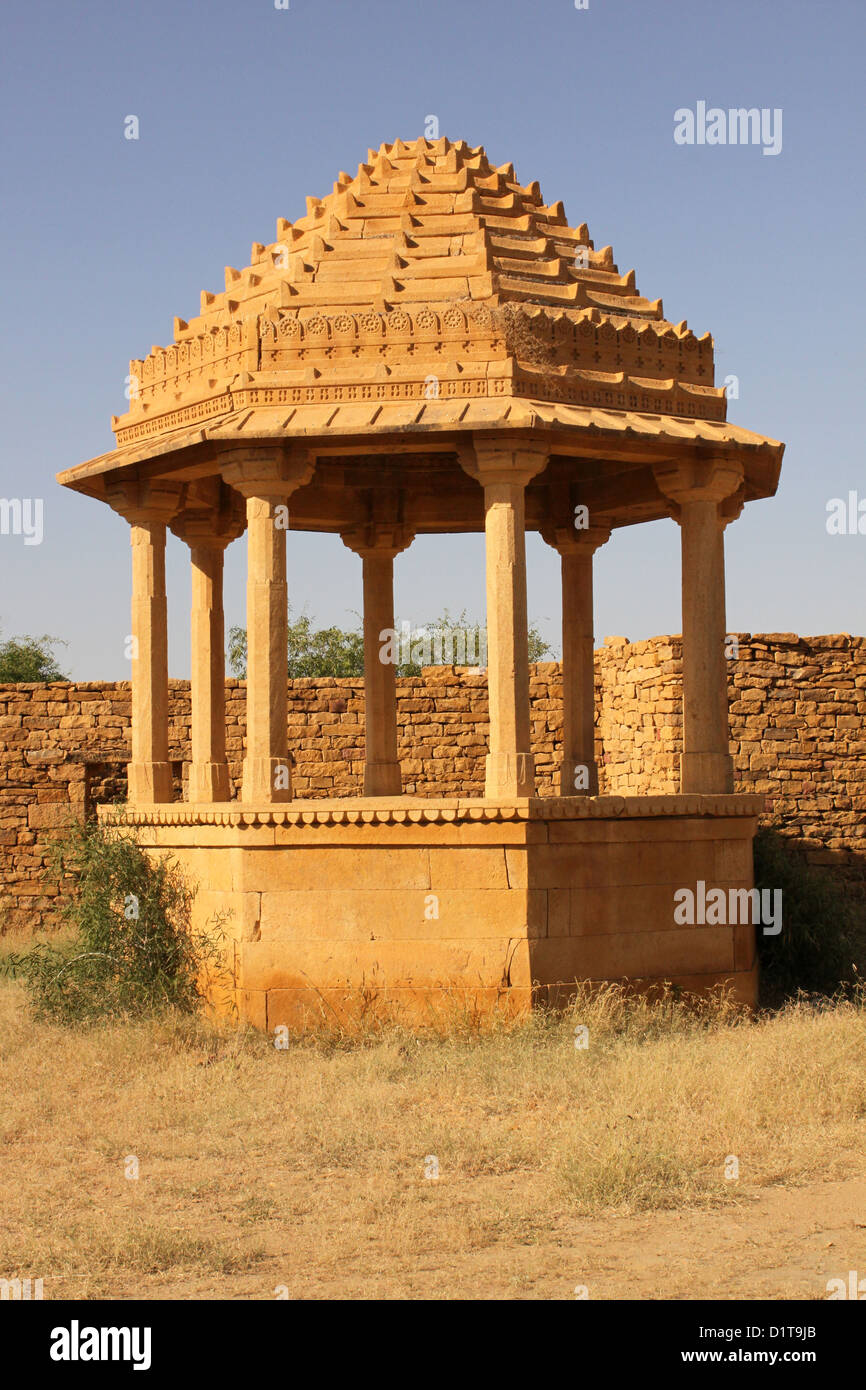Ruins at Kuldhara Jaisalmer Rajasthan India Stock Photo - Alamy