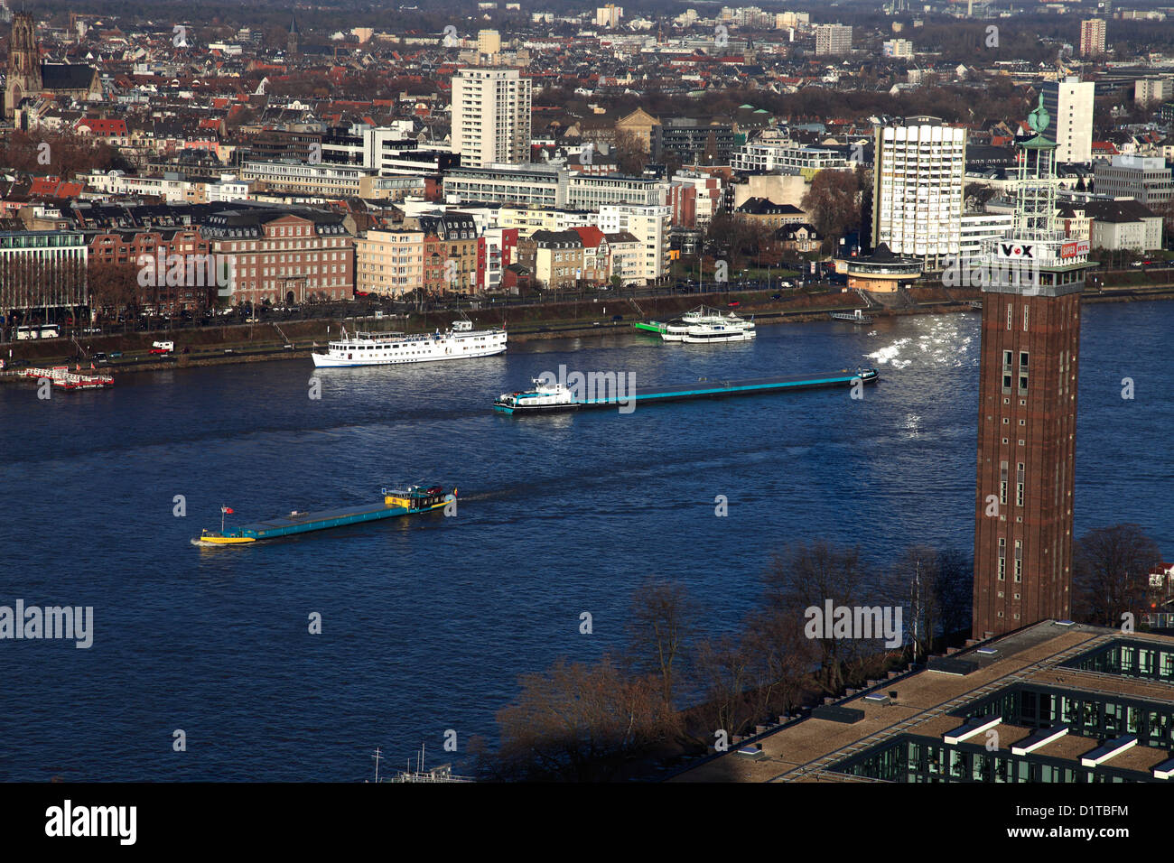Ariel view of city daytime hi-res stock photography and images - Alamy