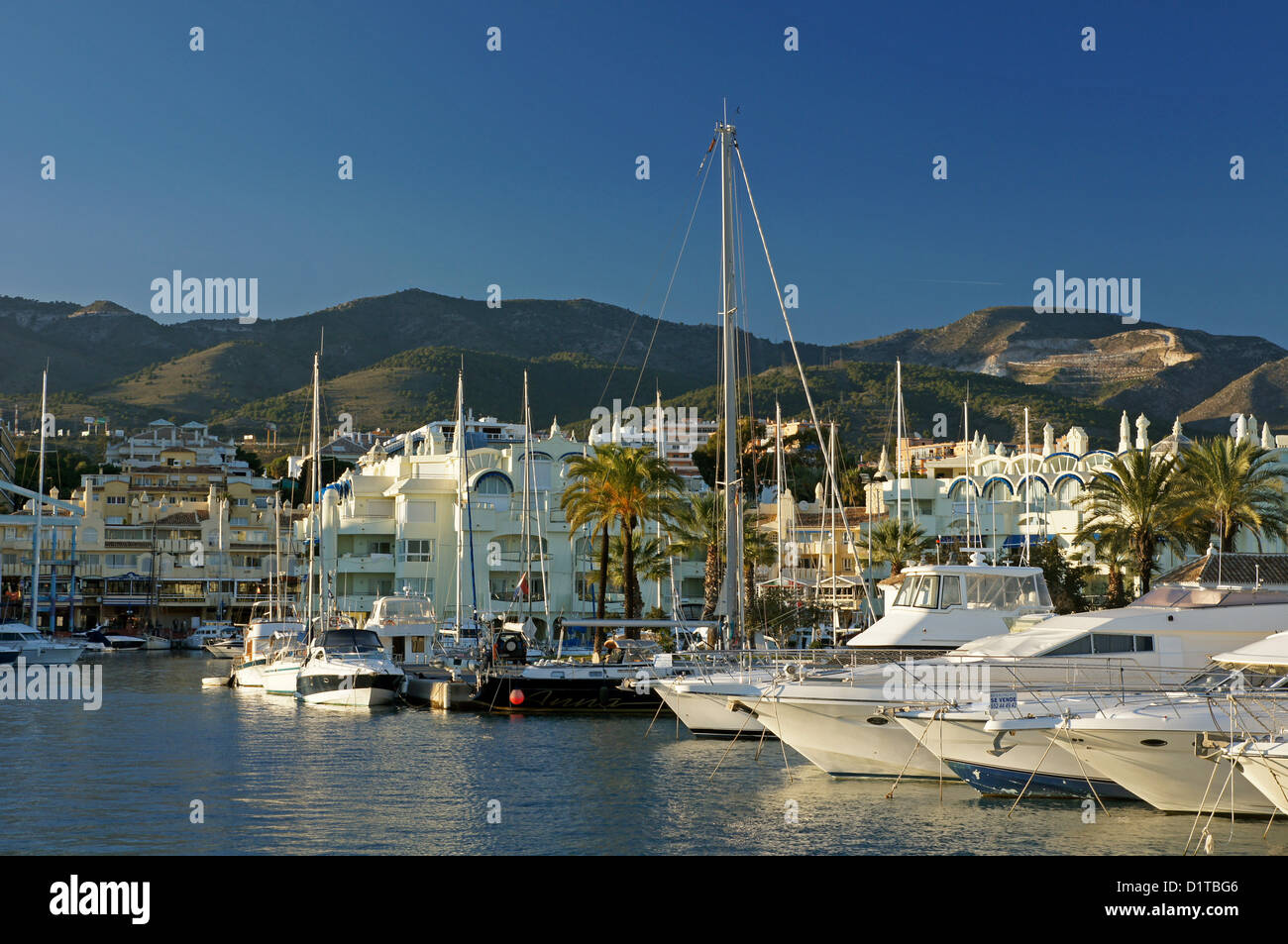 Puerto Deportivo, Benalmadena, Spain Stock Photo - Alamy