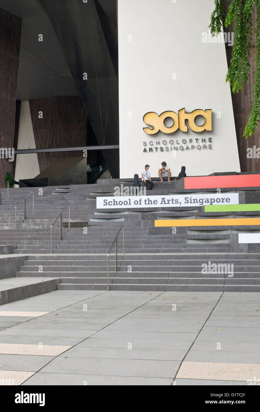 School of the Arts building, Singapore Stock Photo - Alamy