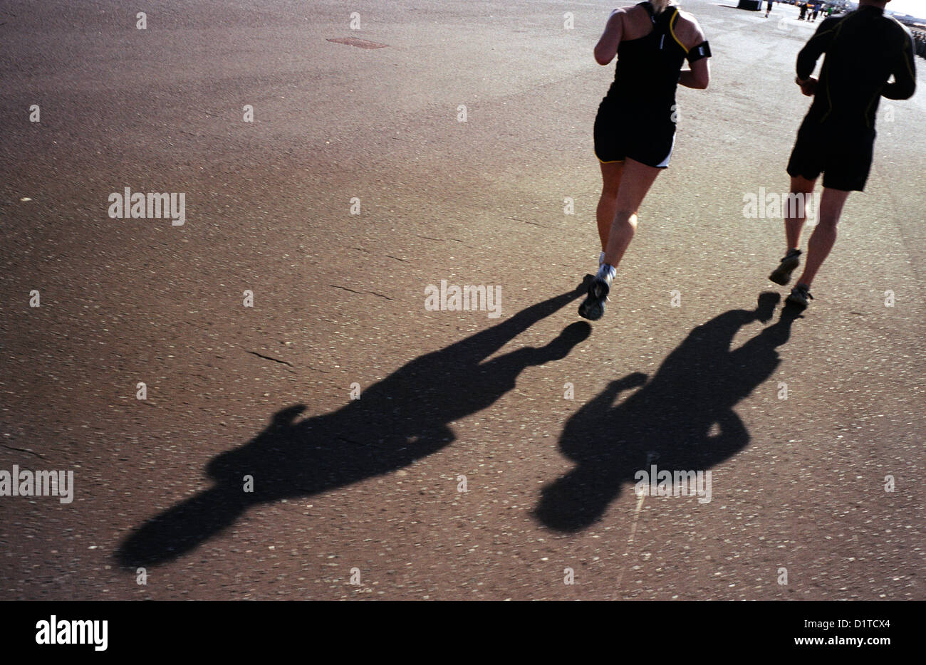 Joggers with movement hi-res stock photography and images - Alamy