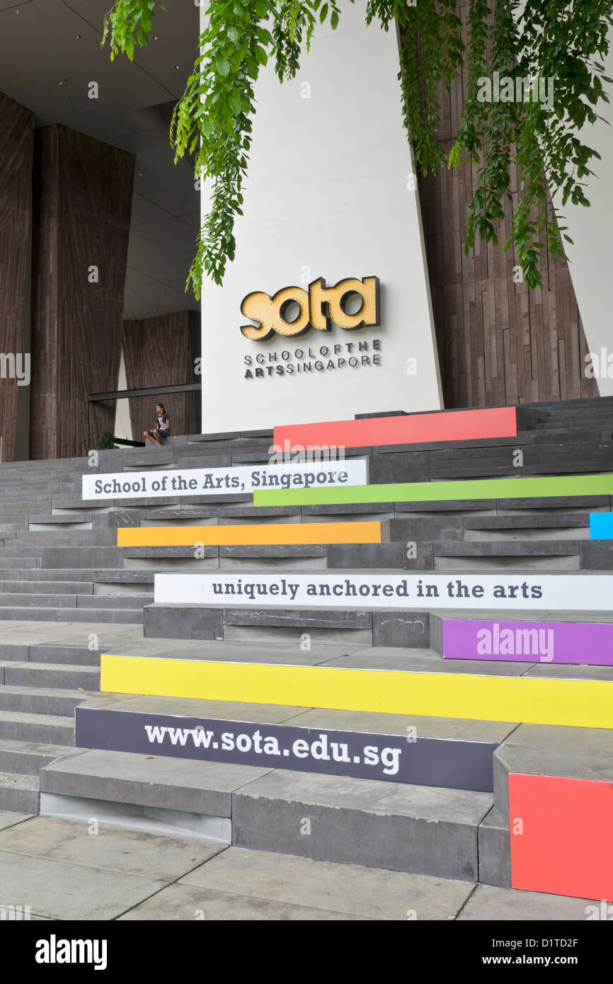 School of the Arts building, Singapore Stock Photo - Alamy