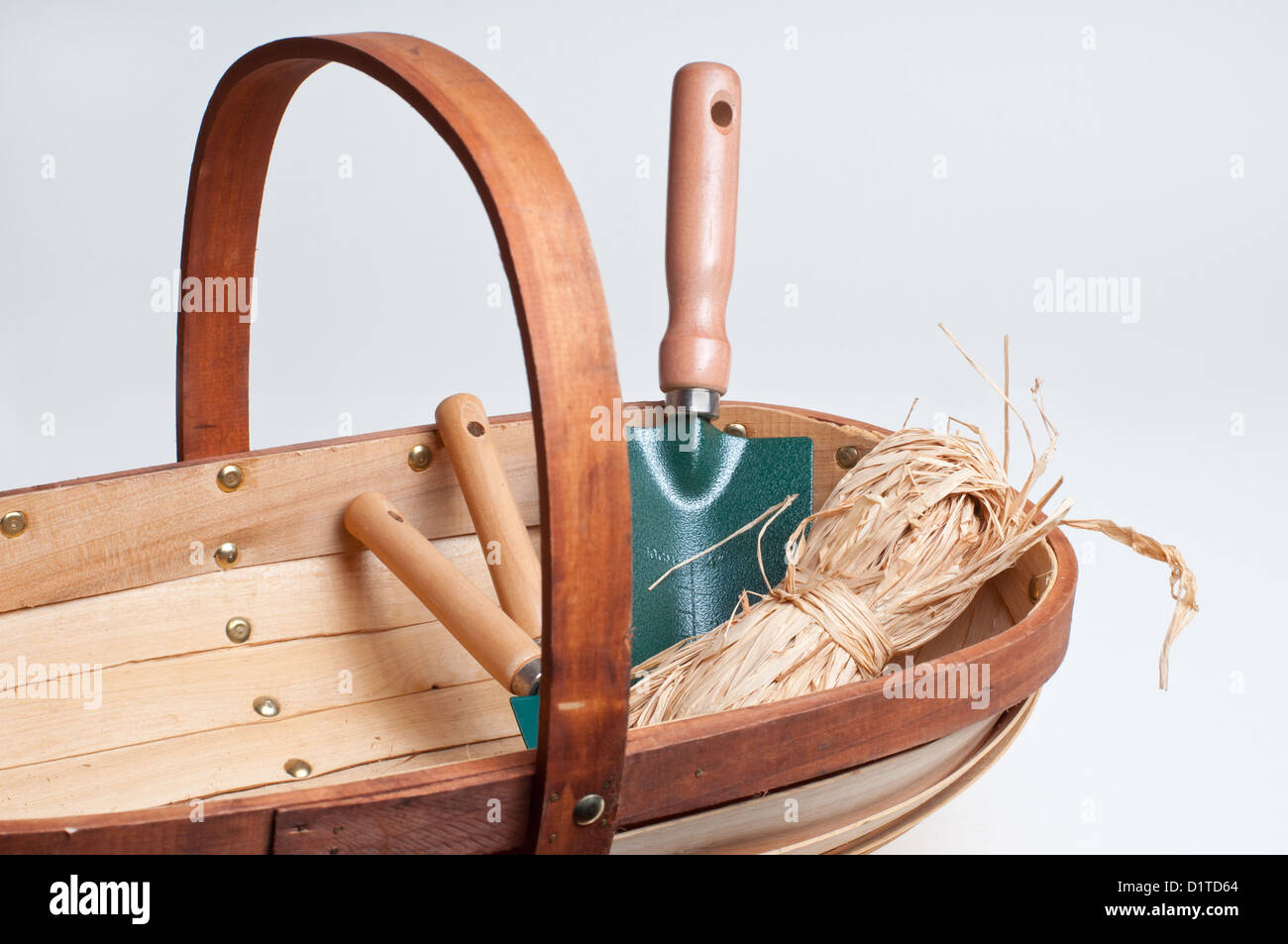 Wooden garden trug hi-res stock photography and images - Alamy