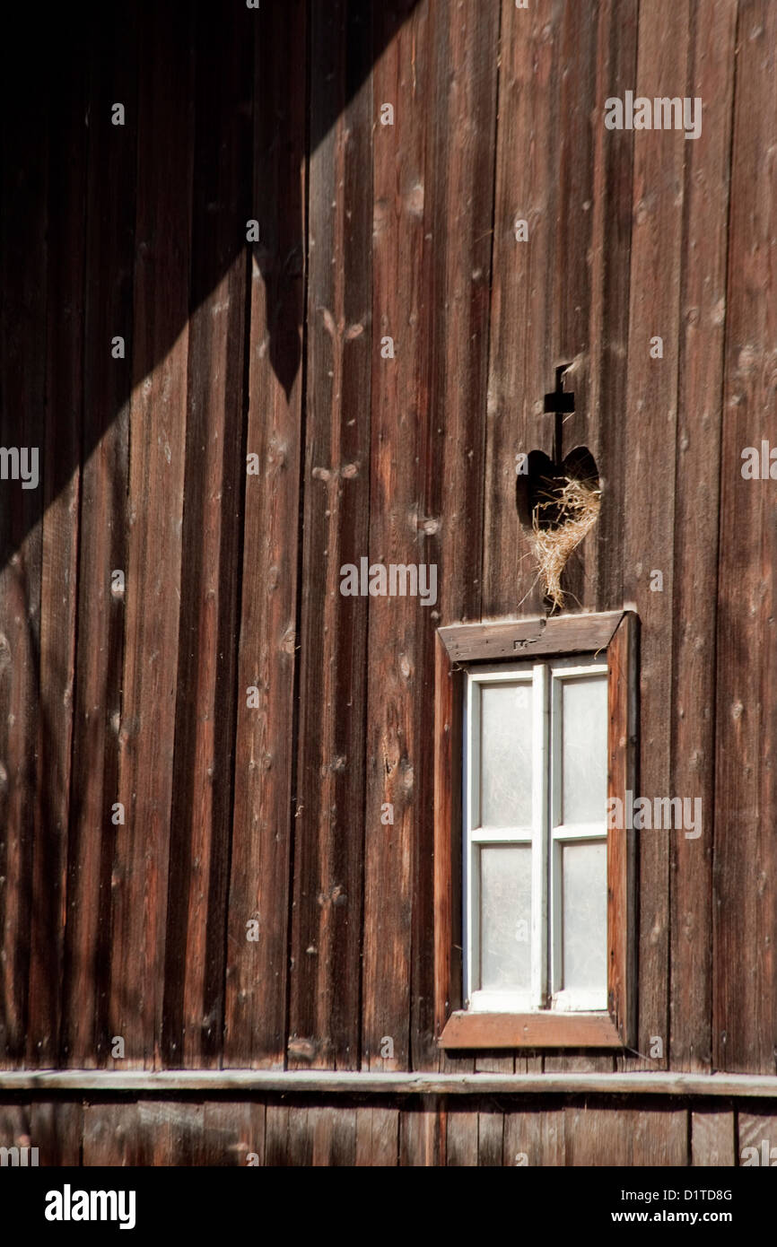Cross on a window hi-res stock photography and images - Alamy