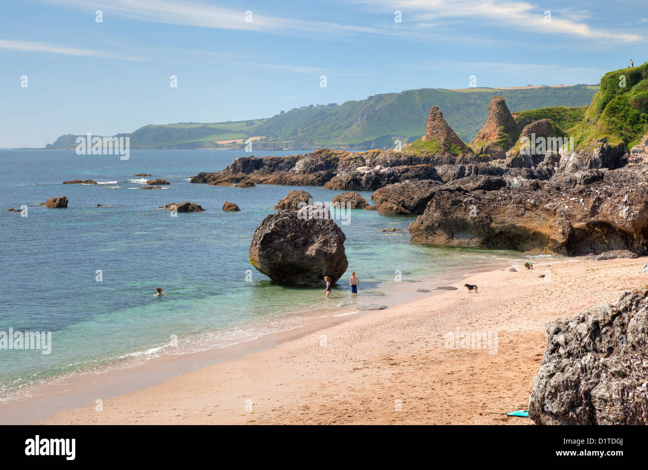 Summer seaside in england hi-res stock photography and images - Alamy