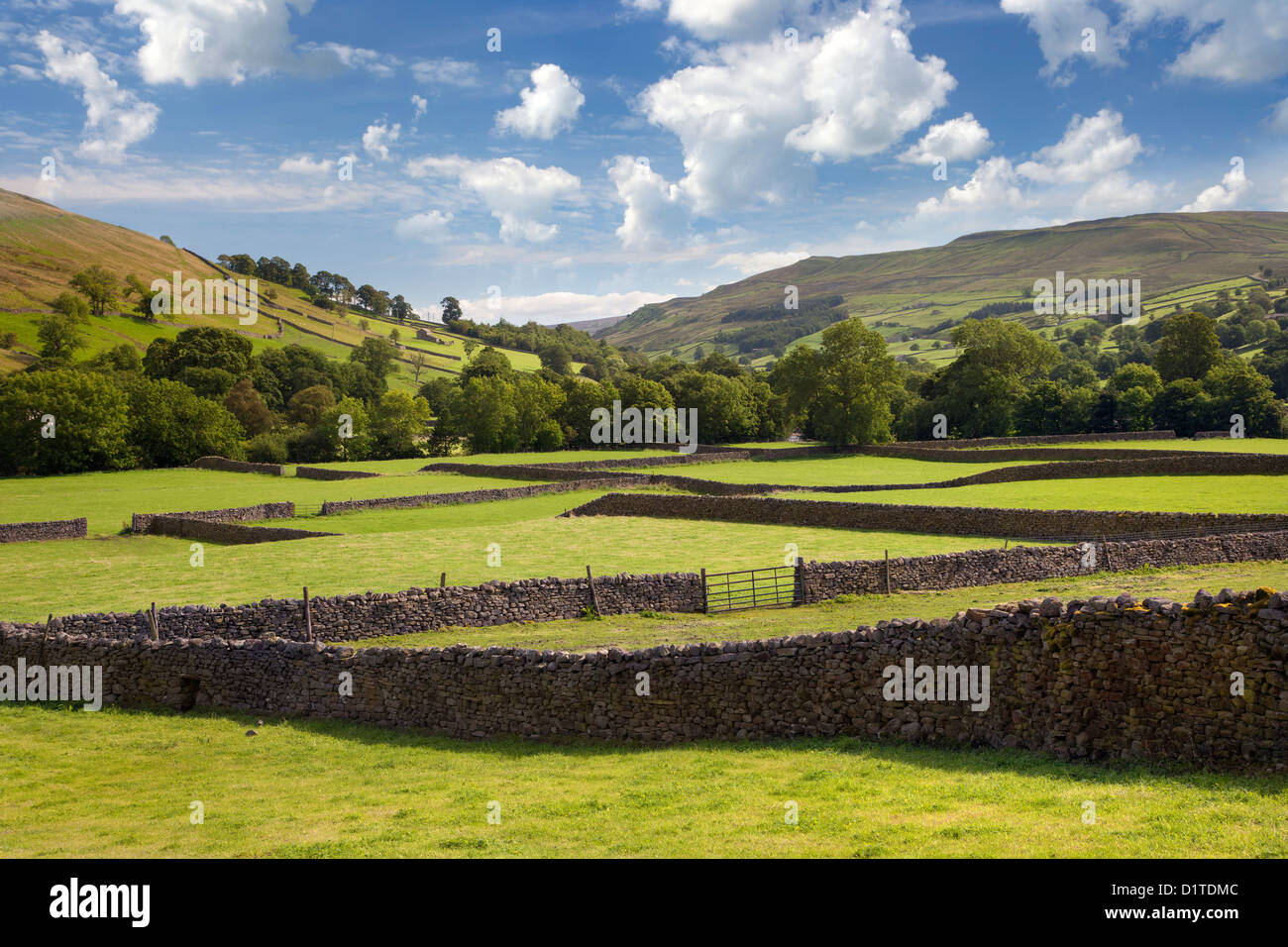Gunnerside, Swaledale, Yorkshire, England Stock Photo - Alamy