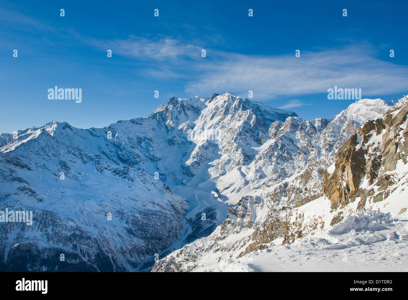 Italy, Piedmont, Macugnaga, Monte Rosa Stock Photo - Alamy