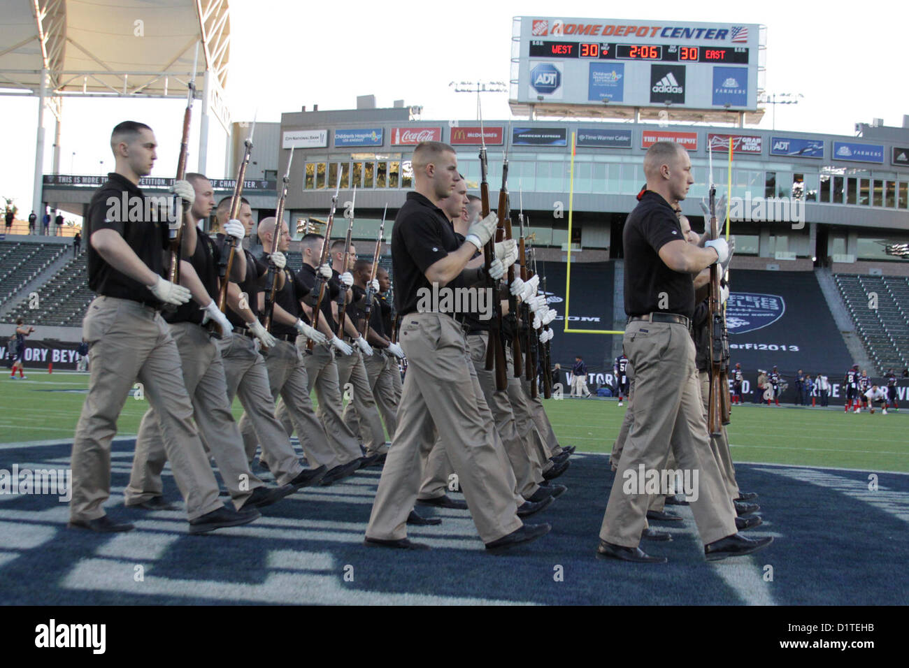 Silent drill platoon hi-res stock photography and images - Alamy