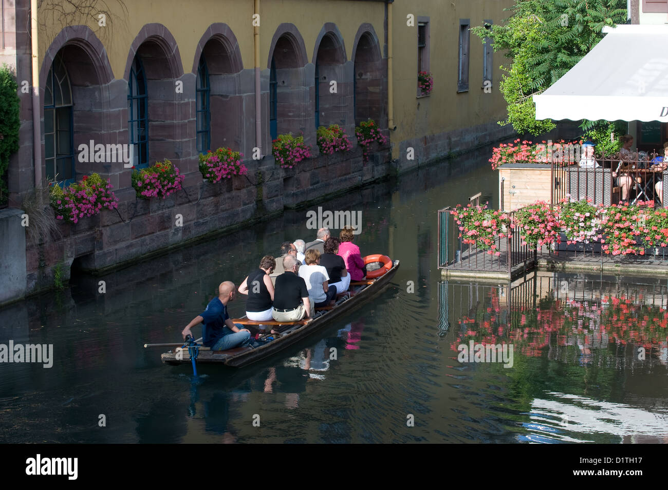 Colmar, France, boat trips on the leeks in the neighborhood of Little ...