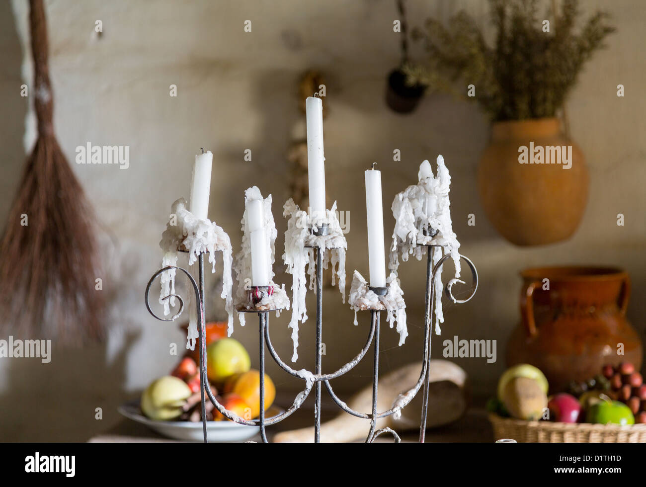 Example of plantation kitchen dining table in traditional mission La ...