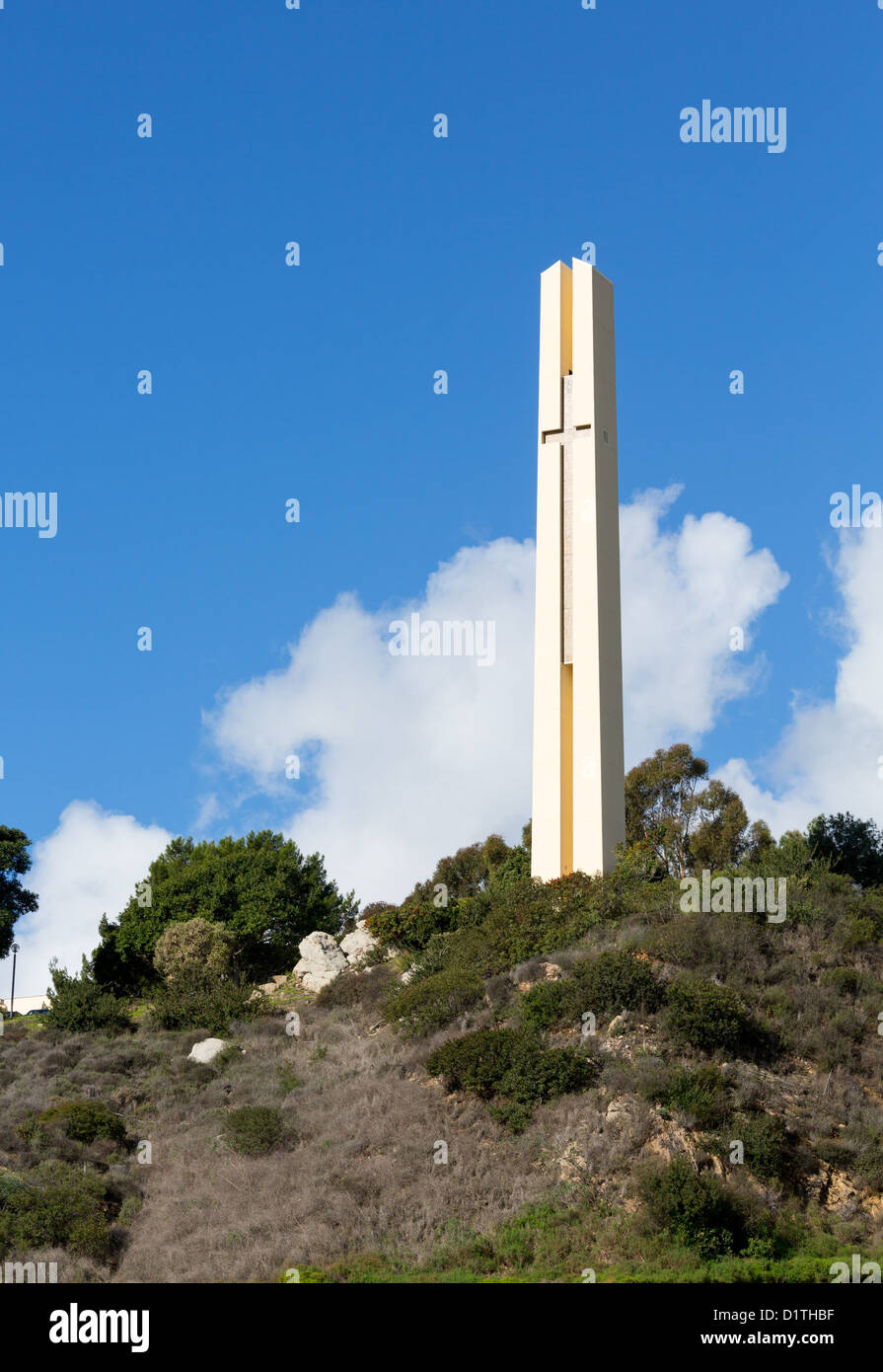 Phillips Theme Tower at private Pepperdine University Malibu California ...