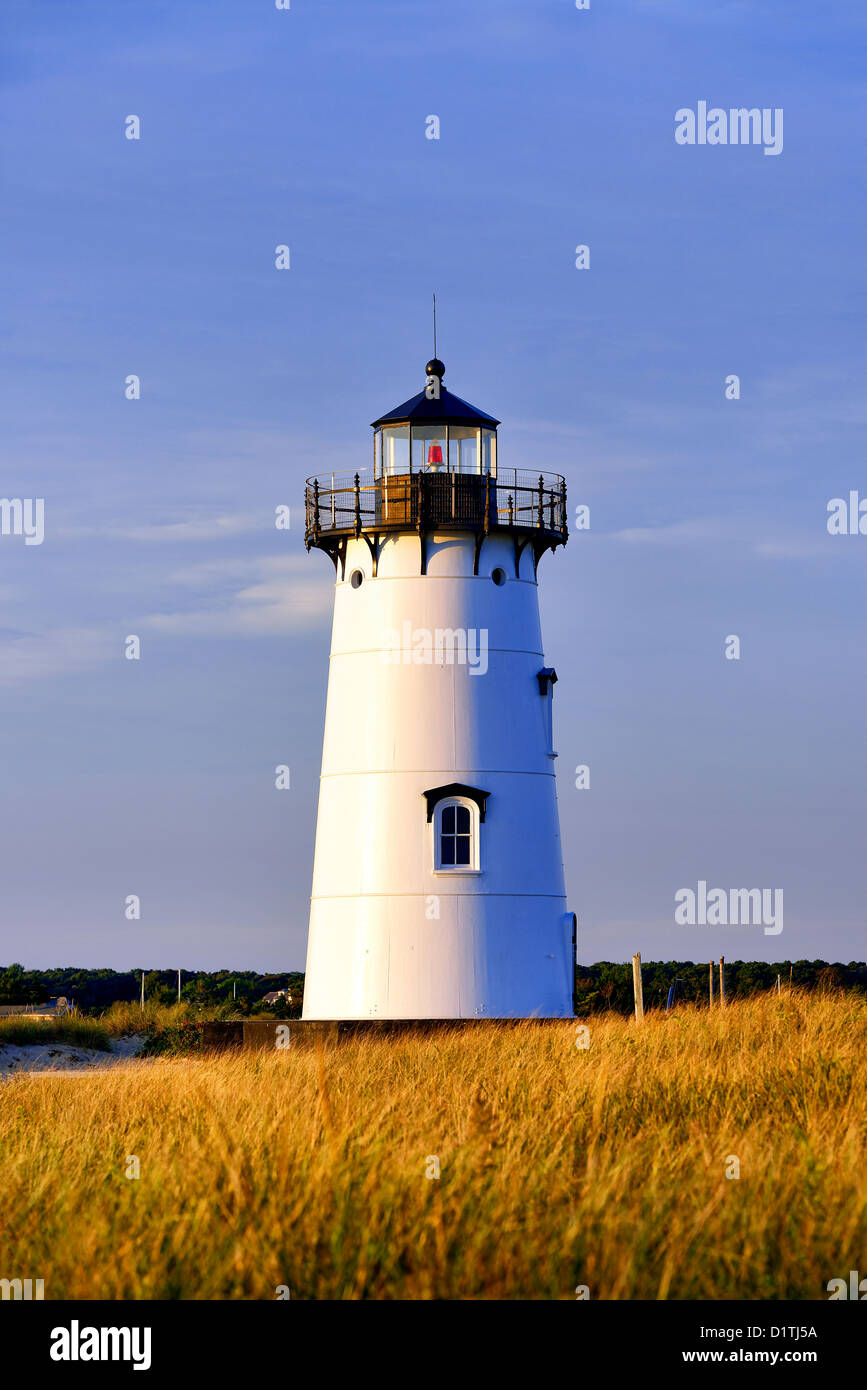 Edgartown Lighthouse, Martha's Vineyard, Massachusetts, USA Stock Photo ...