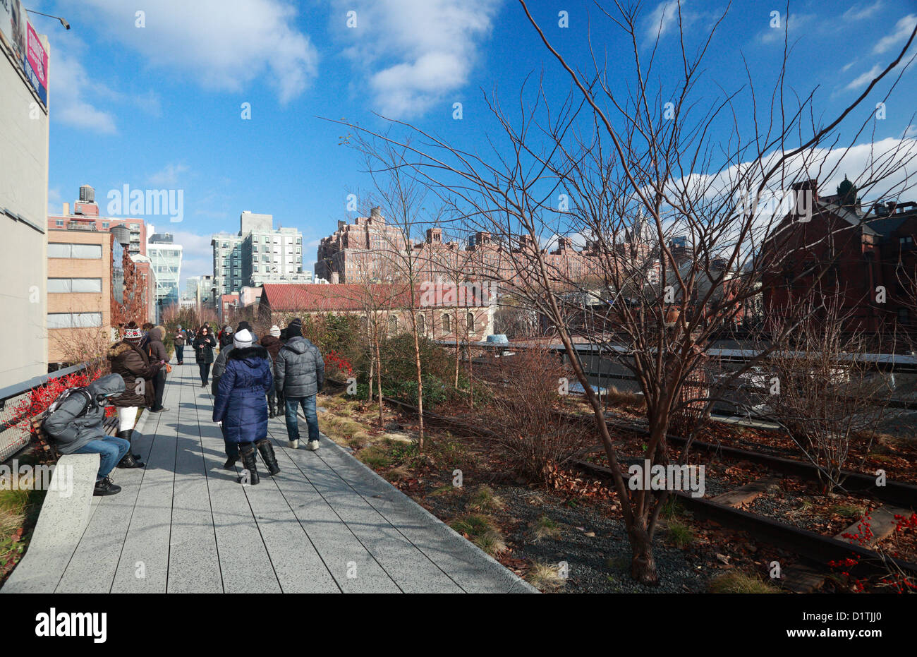 The high line in new york hi-res stock photography and images - Alamy