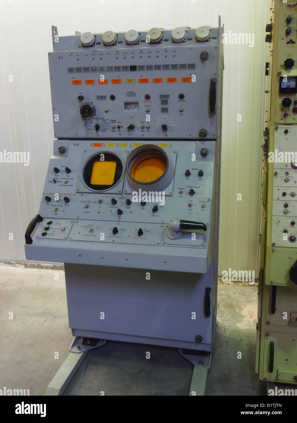Wehrtechnische Studiensammlung Koblenz....Russian Radar console Stock ...