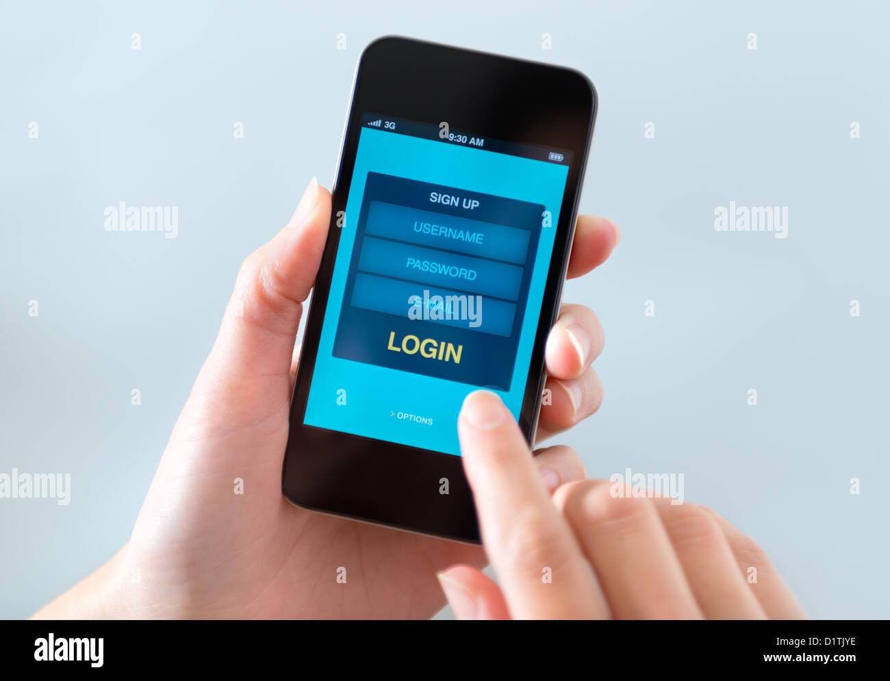 Login hi-res stock photography and images - Alamy