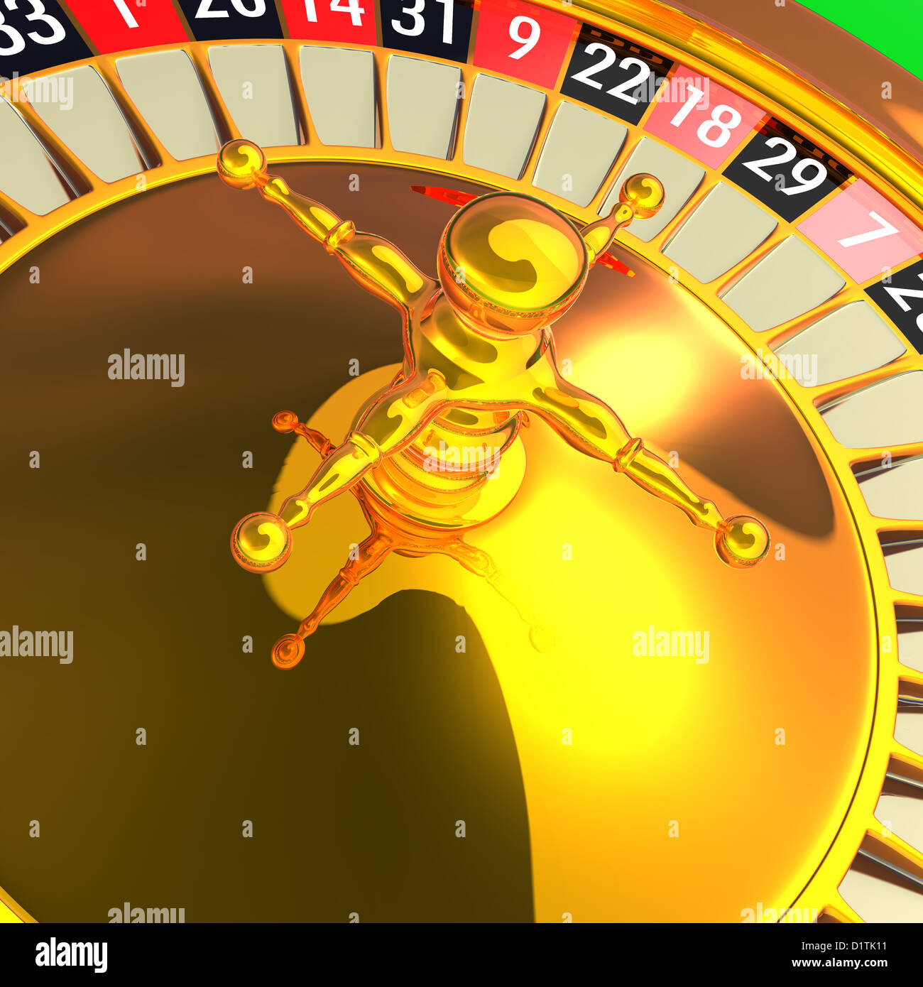 Roulette game illustration 3d hi-res stock photography and images - Alamy