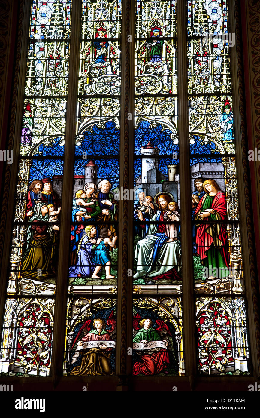 Cathedral geneva glass hi-res stock photography and images - Alamy