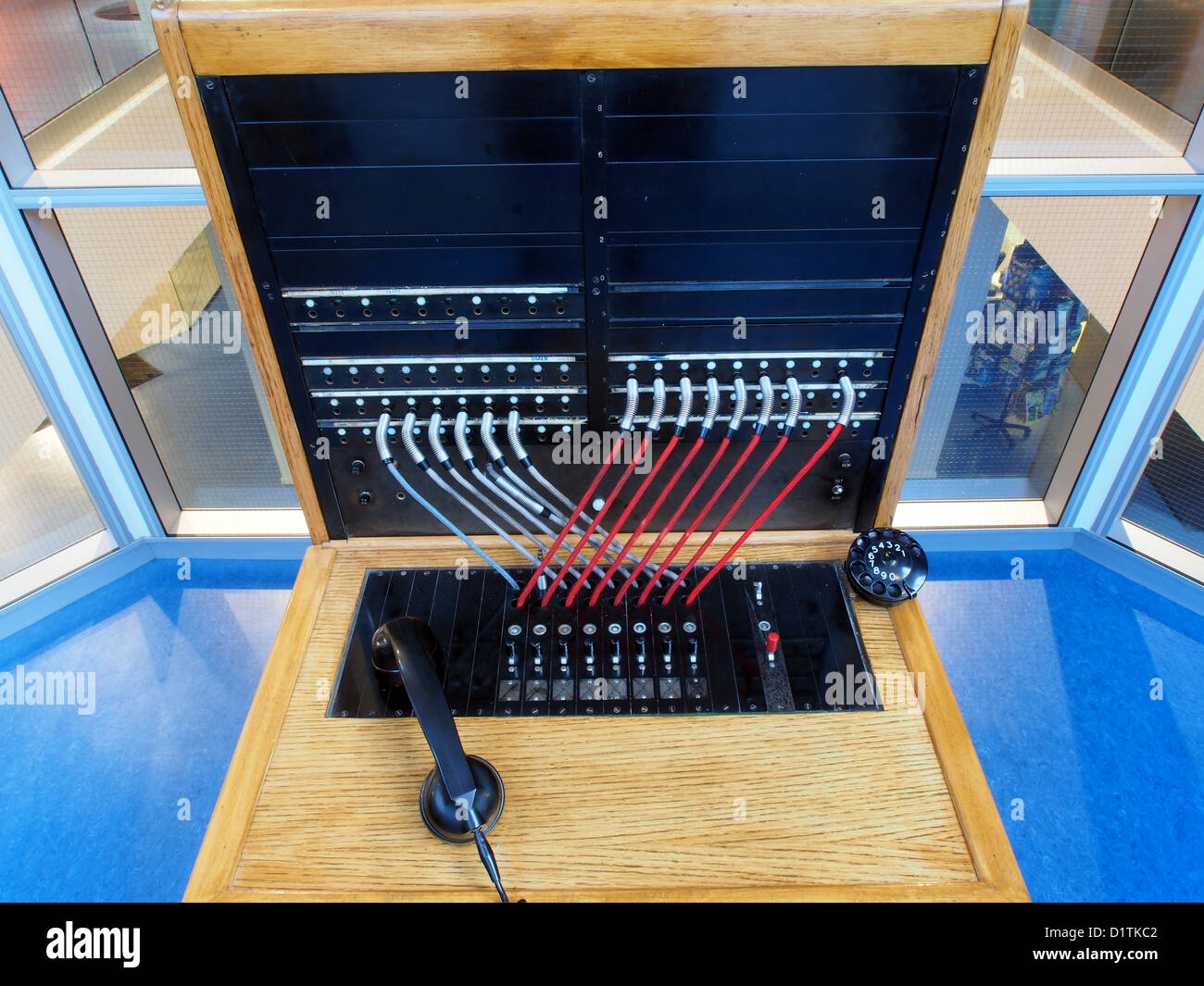 Ithaka Science Center.....Switchboard Stock Photo - Alamy