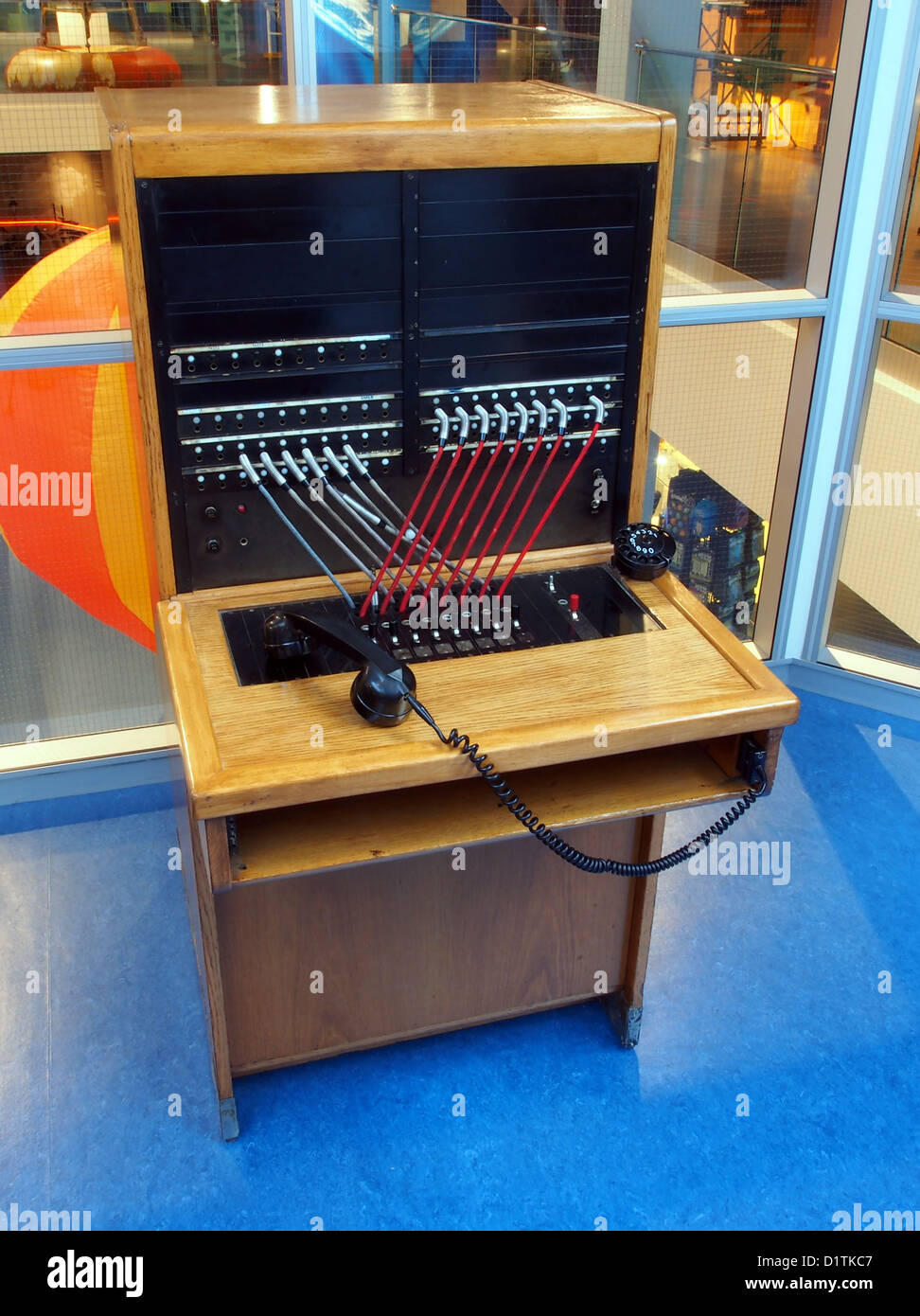 Ithaka Science Center.....Switchboard Stock Photo - Alamy