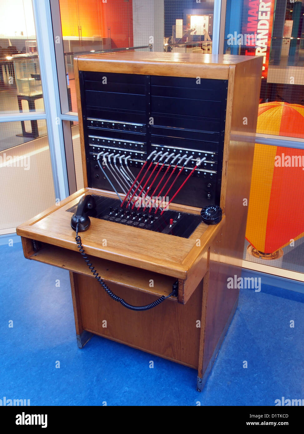 Ithaka Science Center.....Switchboard Stock Photo - Alamy