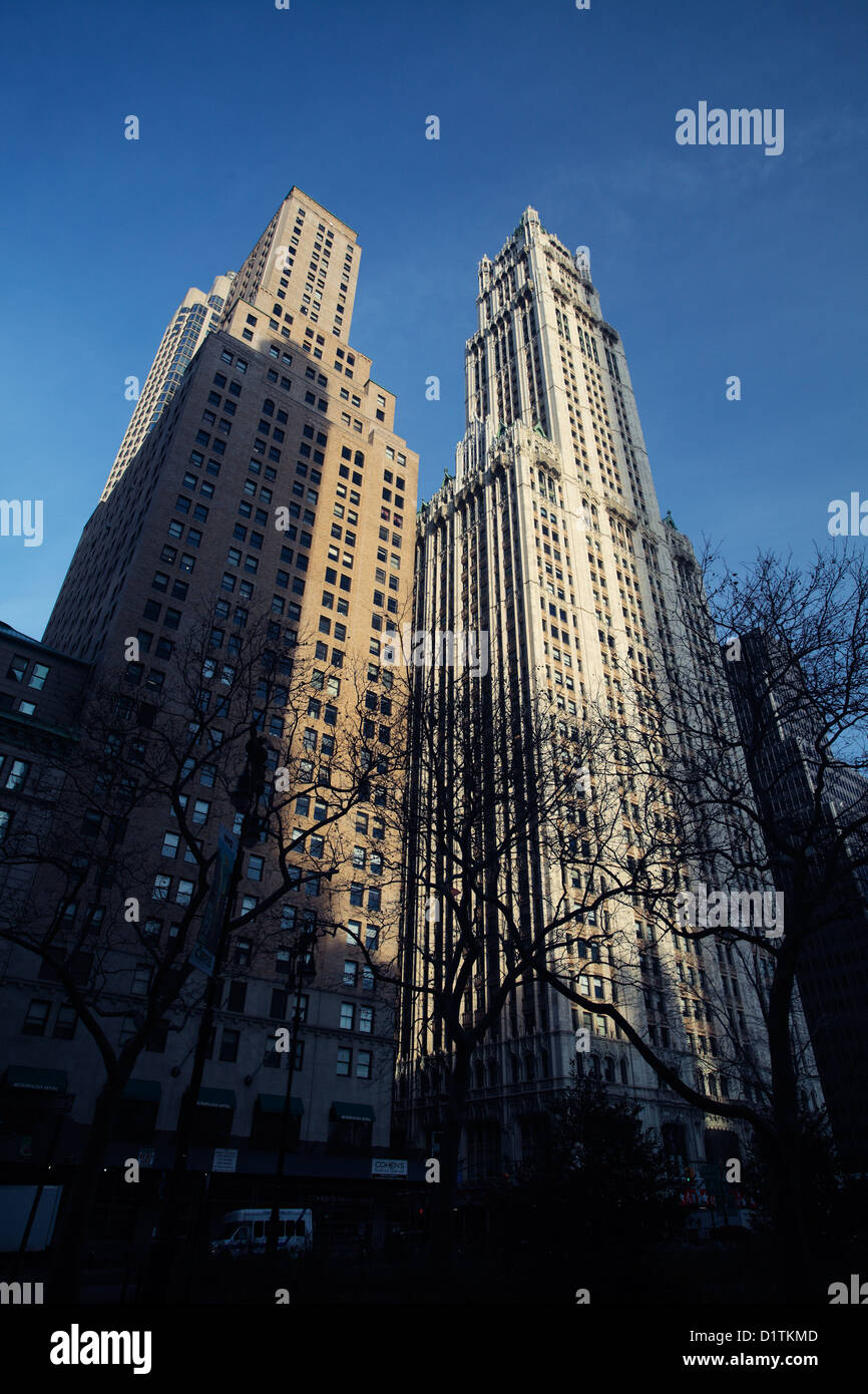 Manhattan buildings, New York city Stock Photo - Alamy