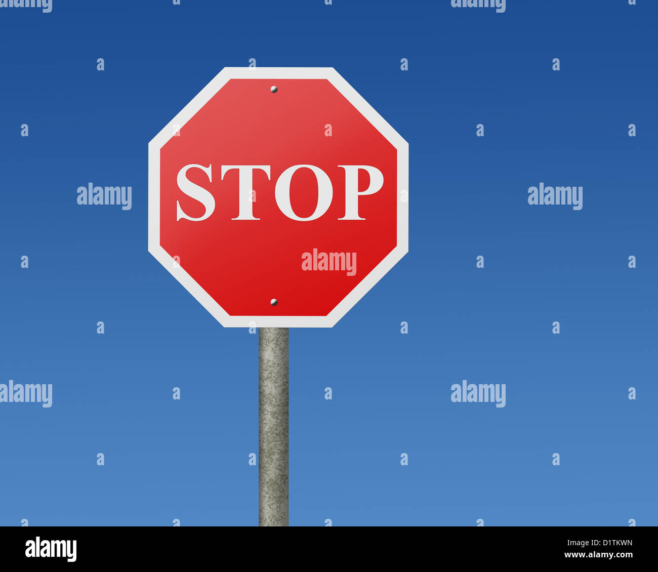 Stop road sign Stock Photo - Alamy