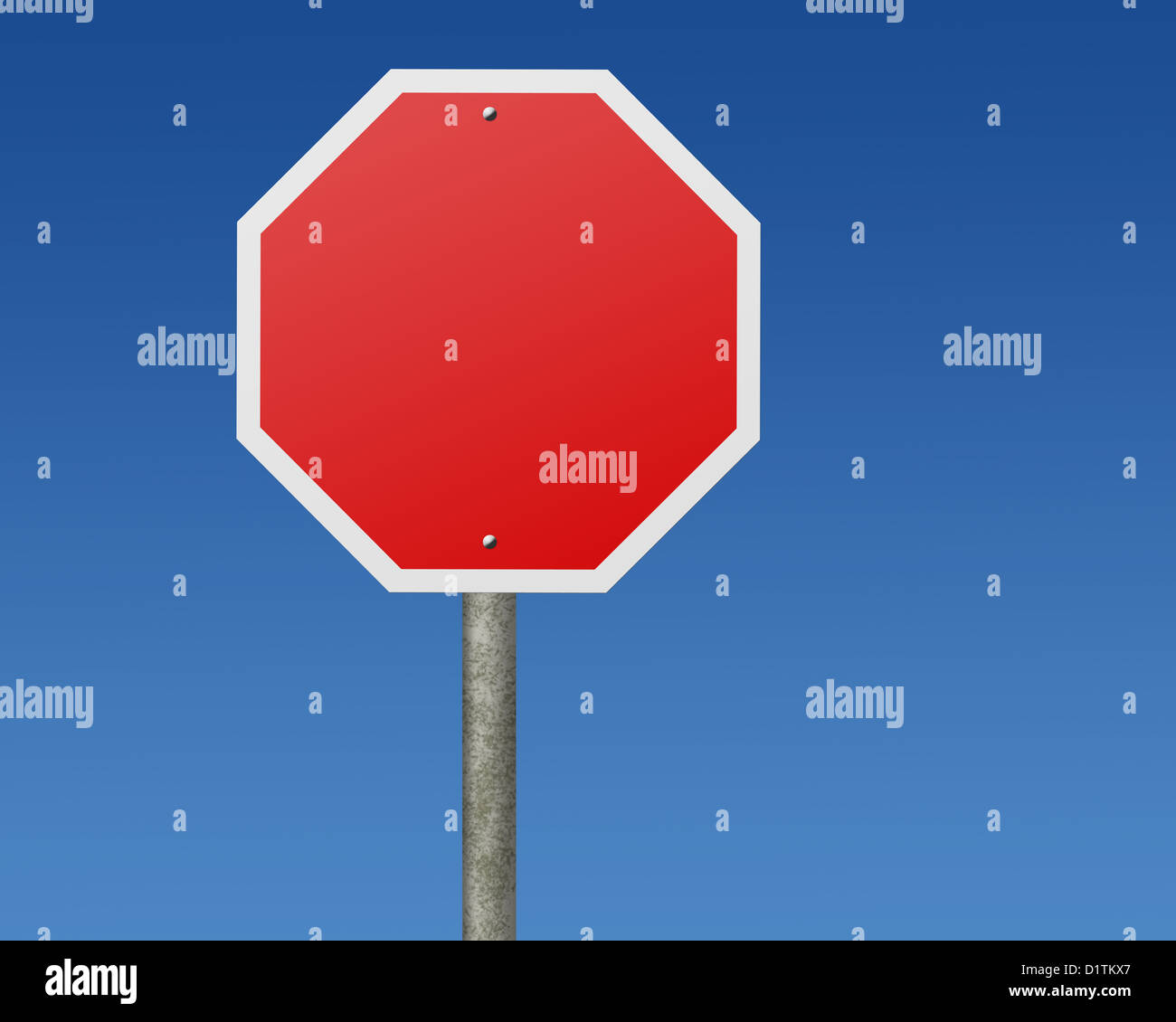 Empty Road sign Stock Photo - Alamy
