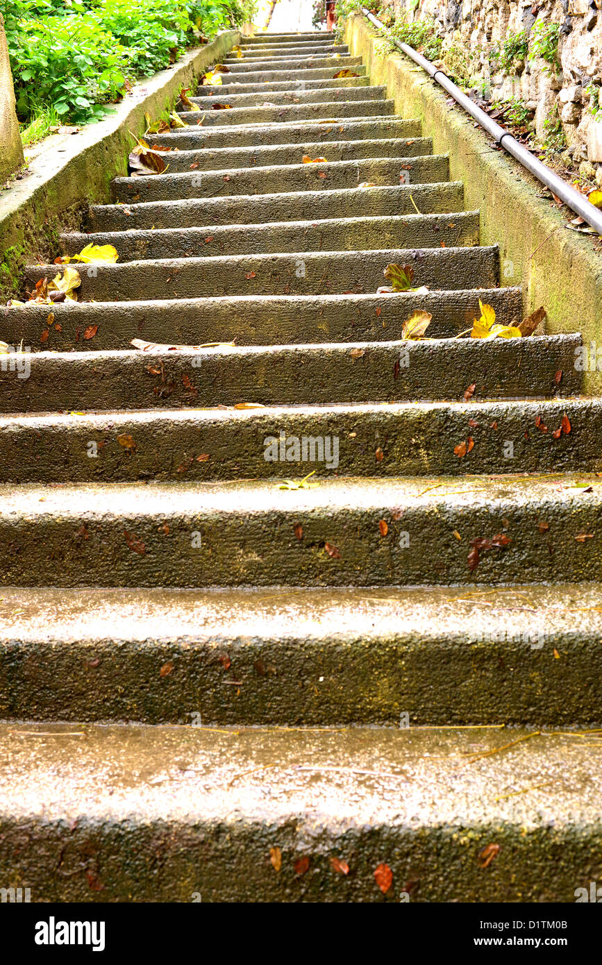 Ramp stairs hi-res stock photography and images - Alamy