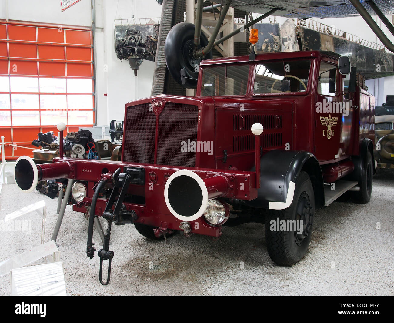 Technik Museum Speyer...1940 Faun Zugmaschine ZR Stock Photo - Alamy