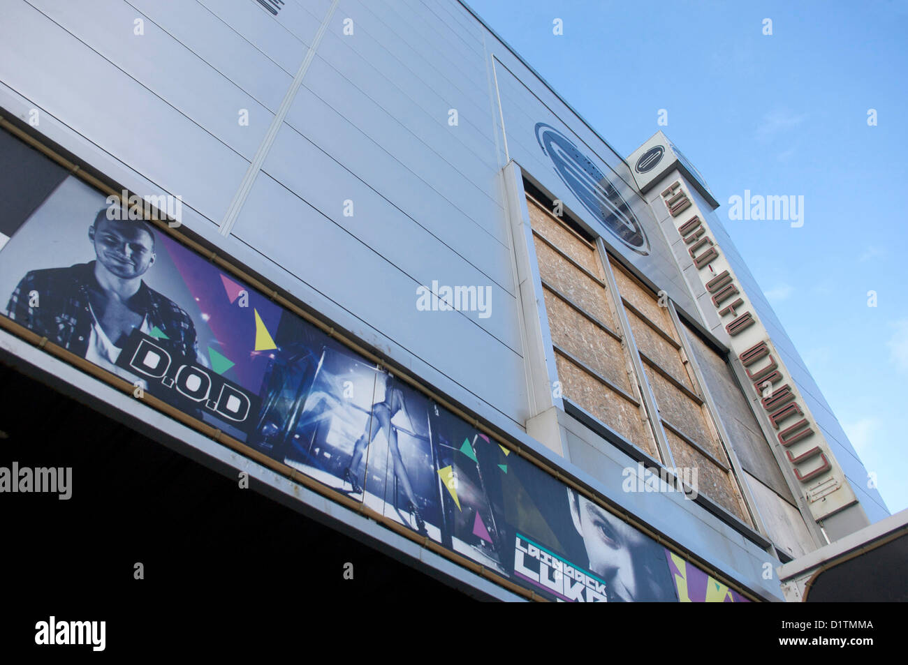 The old Syndicate super club in Blackpool now demolished Stock Photo ...