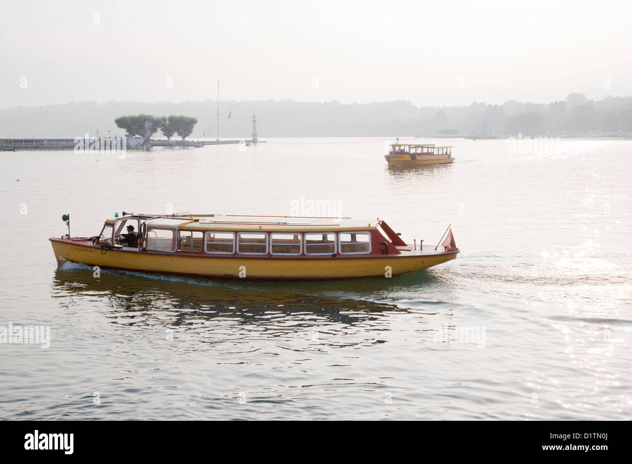 Mouette Boat; Lake Geneva; Geneva, Switzerland, Europe Stock Photo - Alamy