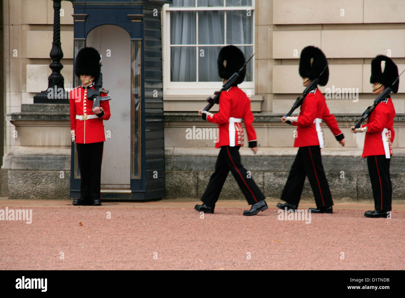 Palace Guards, London, England Stock Photo - Alamy
