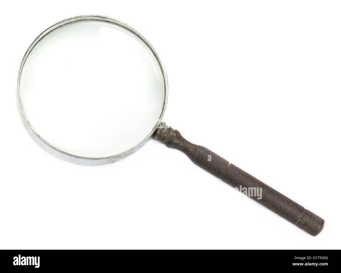 Vintage magnifying glass hi-res stock photography and images - Alamy