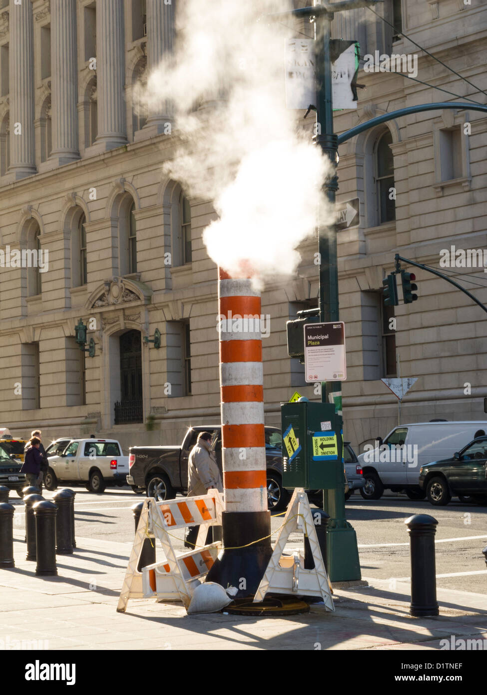 Con Ed Steam Street Smokestack, NYC Stock Photo - Alamy