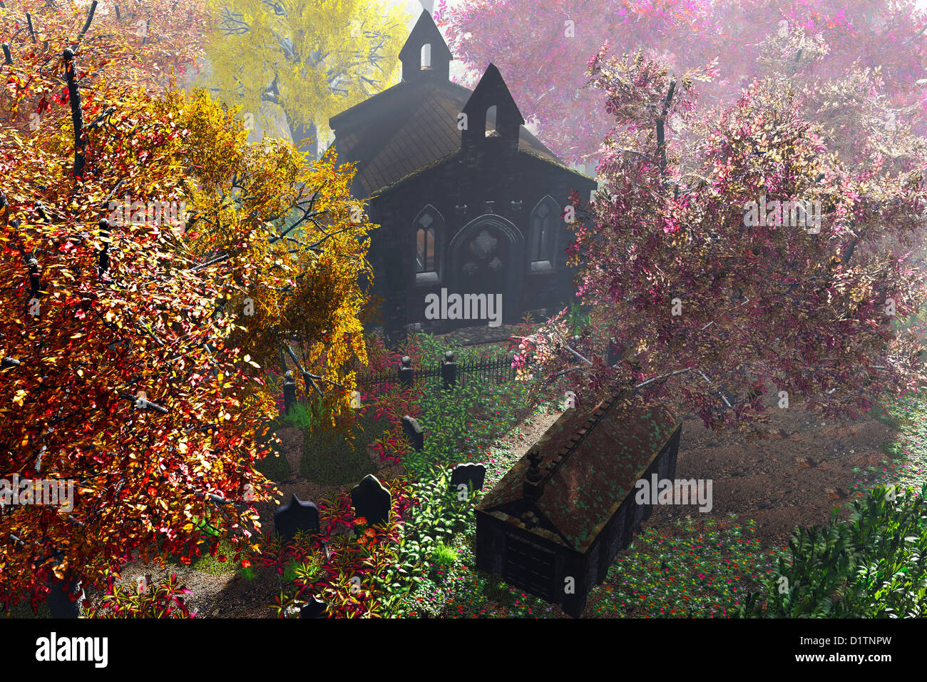 Fairy cemetery hi-res stock photography and images - Alamy