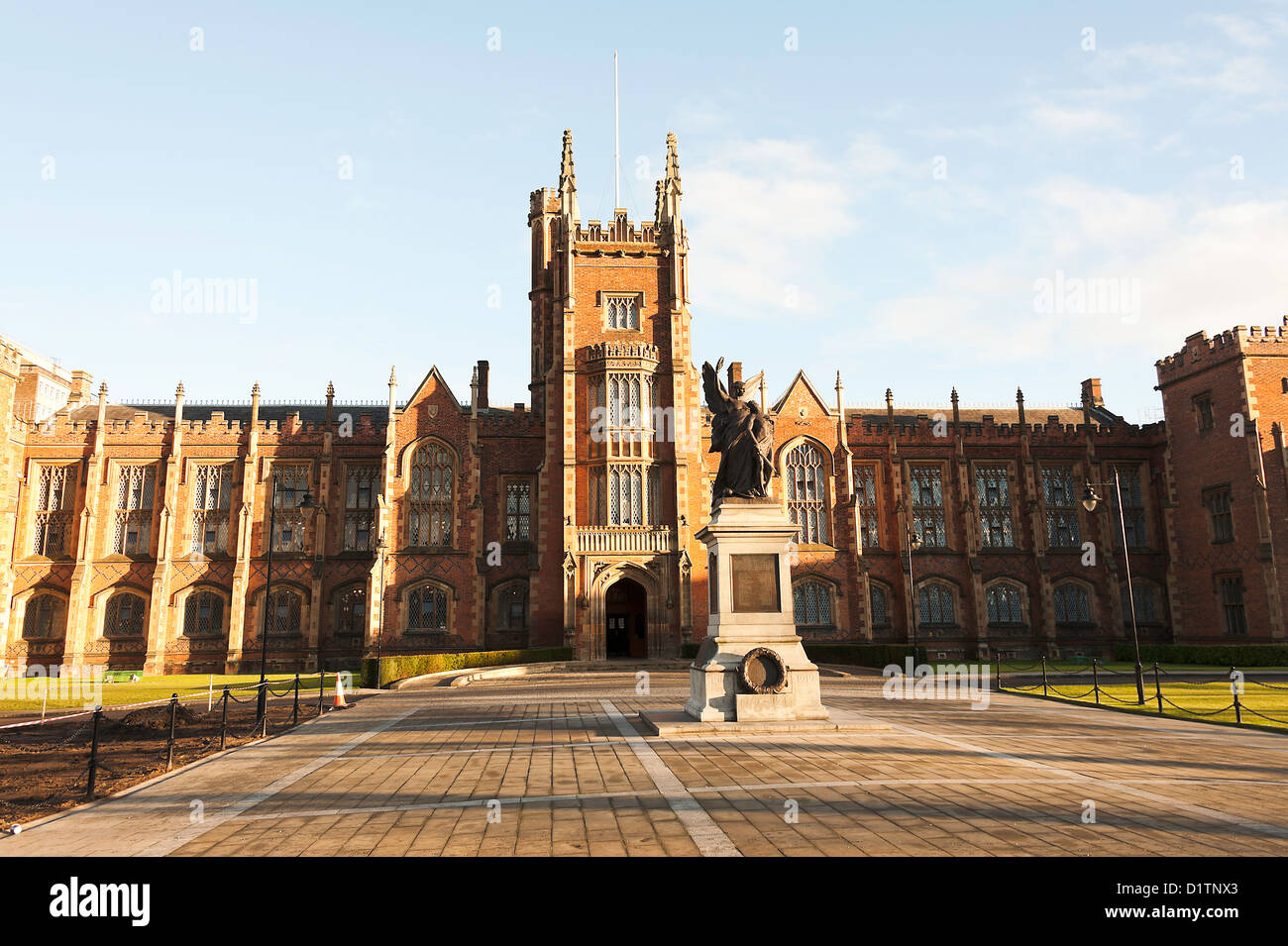 The Famous Lanyon Building at Queen's University in Belfast Northern ...