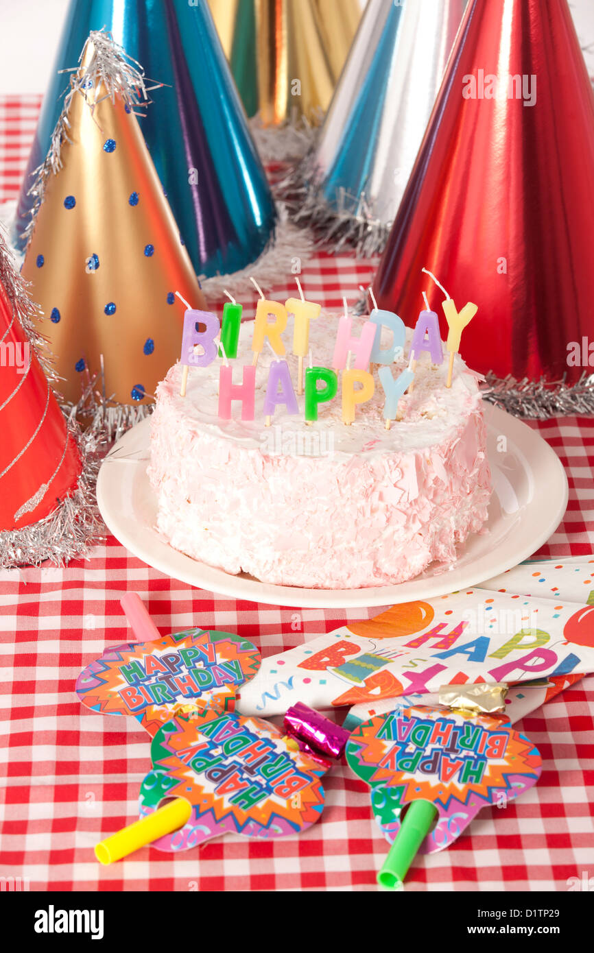 Happy birthday cake hi-res stock photography and images - Alamy